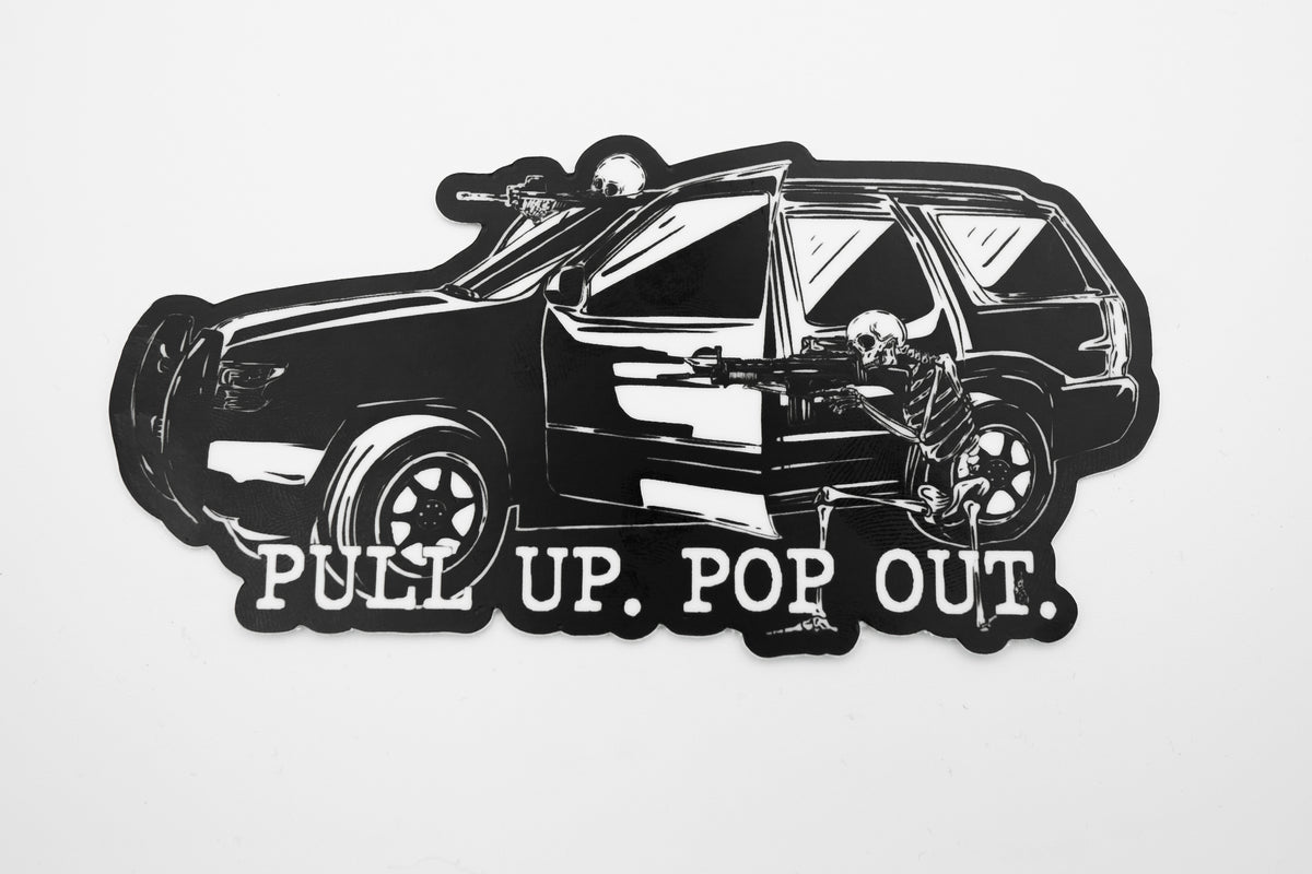 The P.U.P.O STICKER – DARKHORSE LIONHEART APPAREL